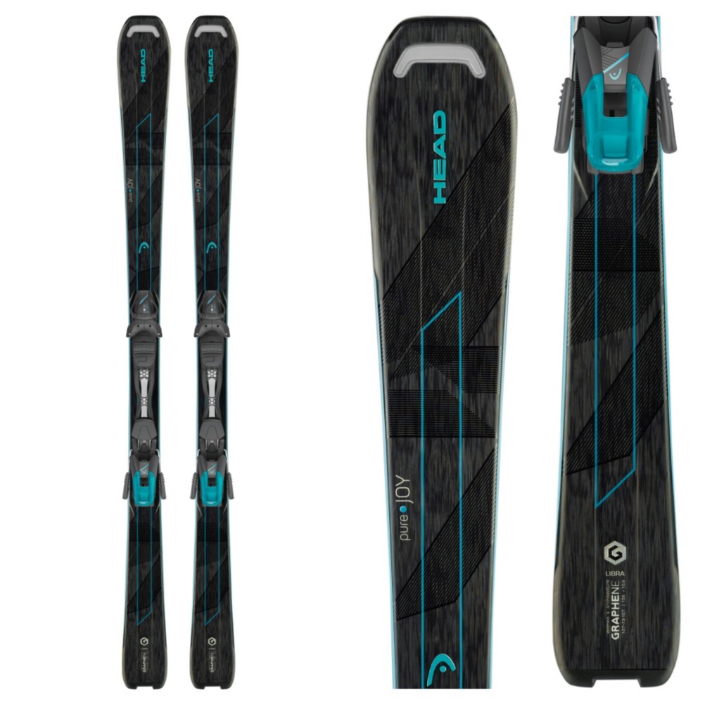 Head Pure Joy Womens Skis with 9 SLR Bindings 2017